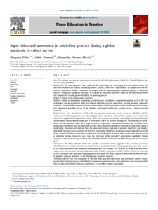 Supervision and assessment in midwifery practice during a global pandemic: a cohort survey ...